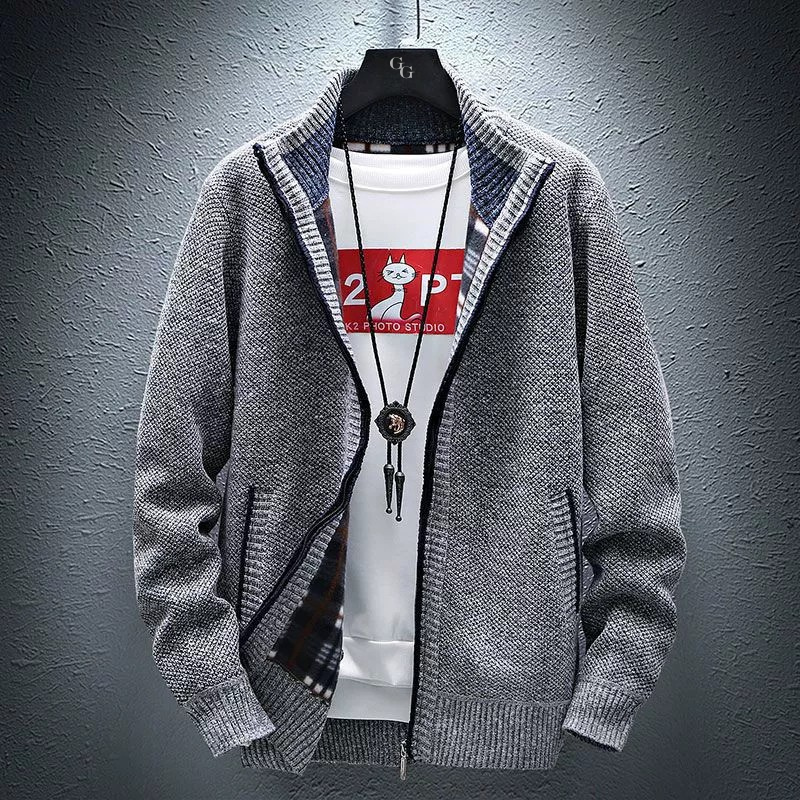 Helsinki Knitted Zip Jacket – Grayson Grant